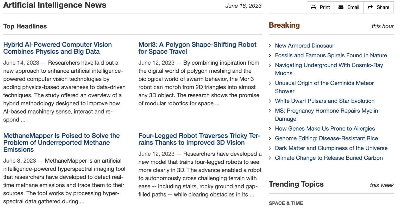 7 Highly-Informative Websites to Stay Up-to-Date with the Latest AI ...