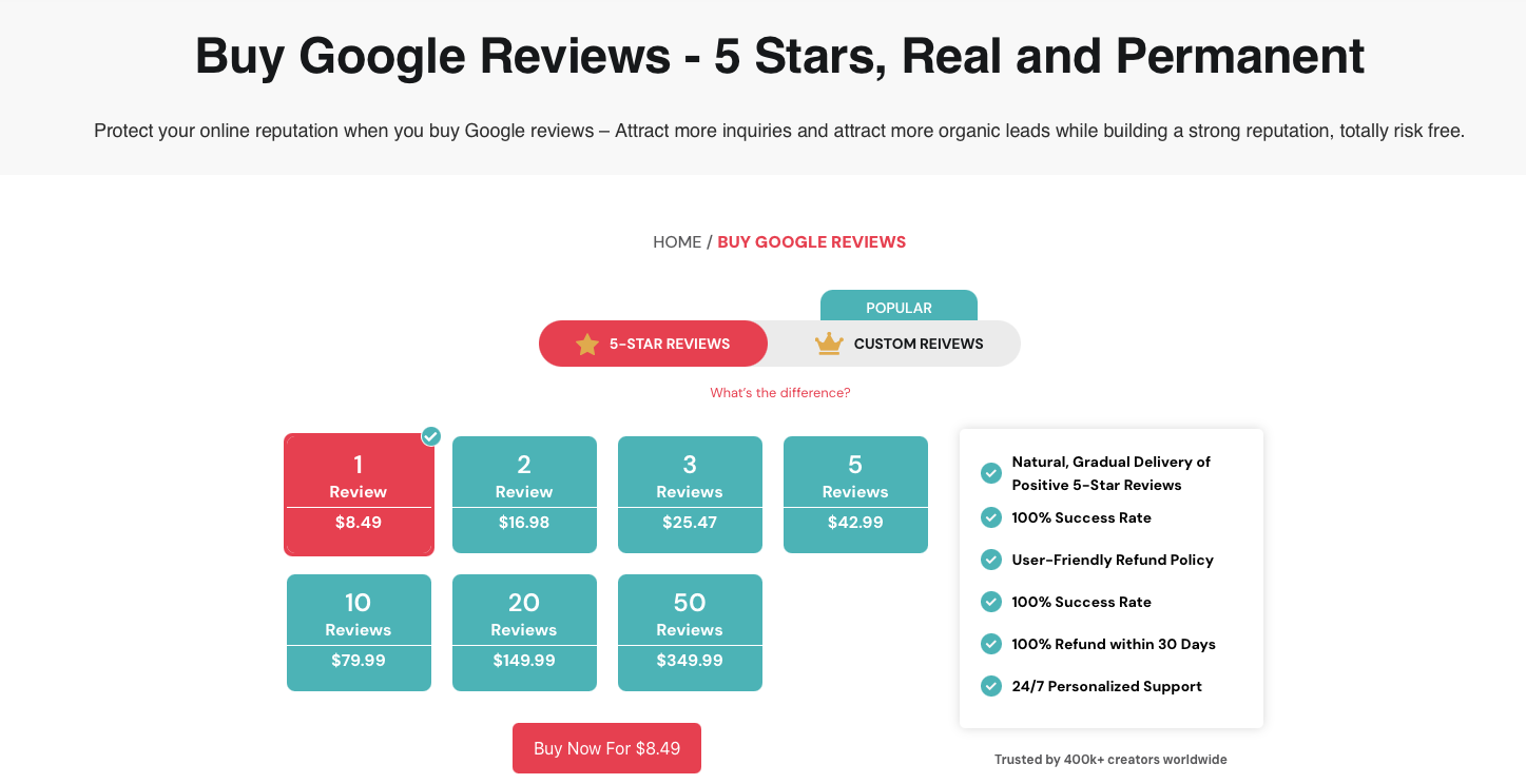 7 Best Sites to Buy Google Reviews in 2026 | Harro